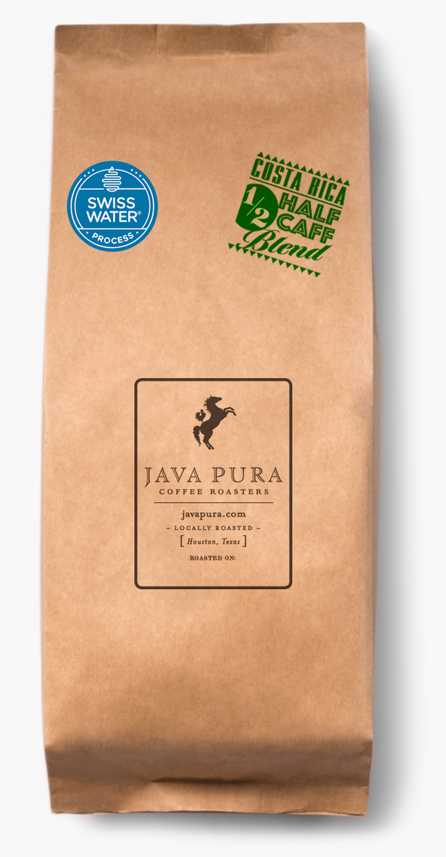Costa Rica Half Caff Blend – Java Pura