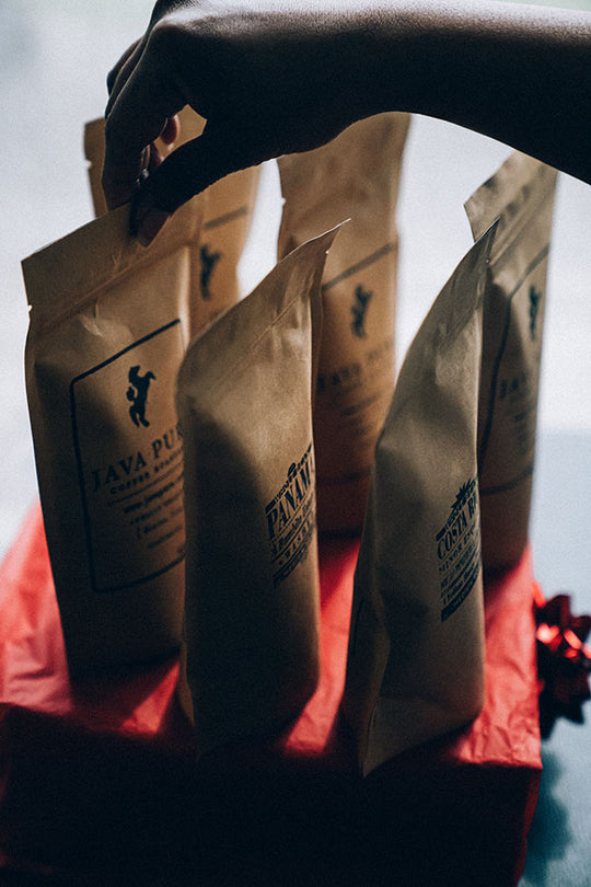 Regular Sampler Box of 6 Coffees – Java Pura